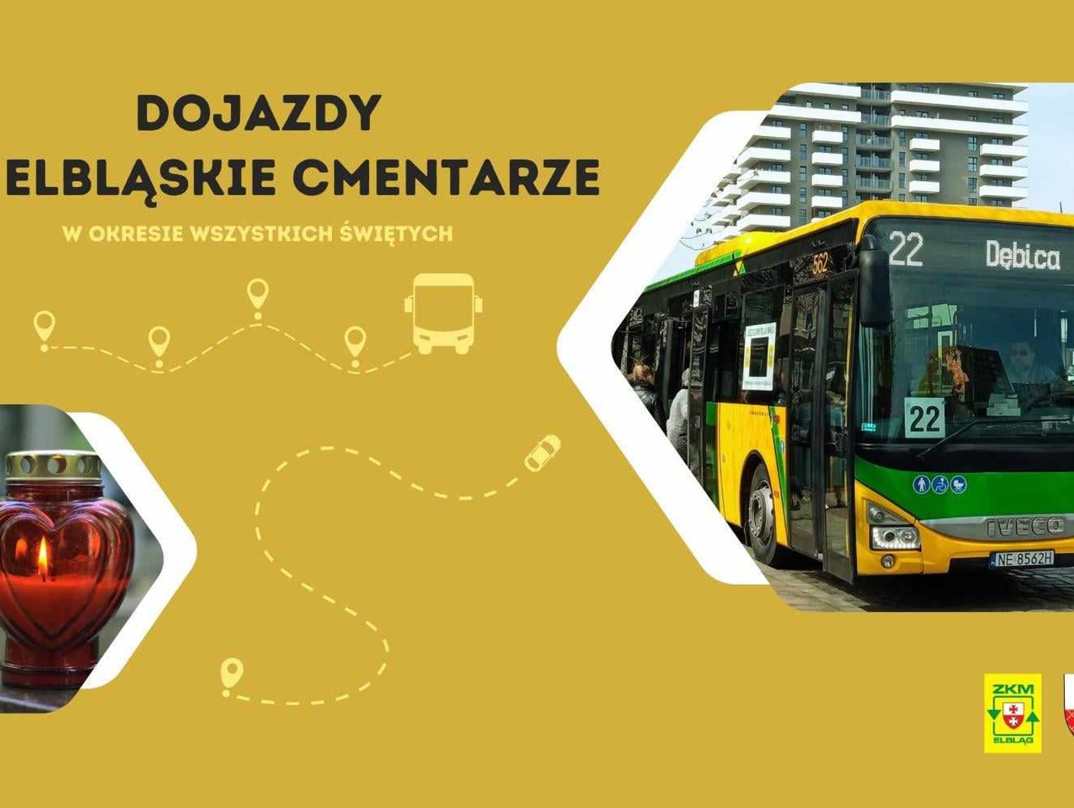 Jak dojechać na cmentarze we Wszystkich Świętych?