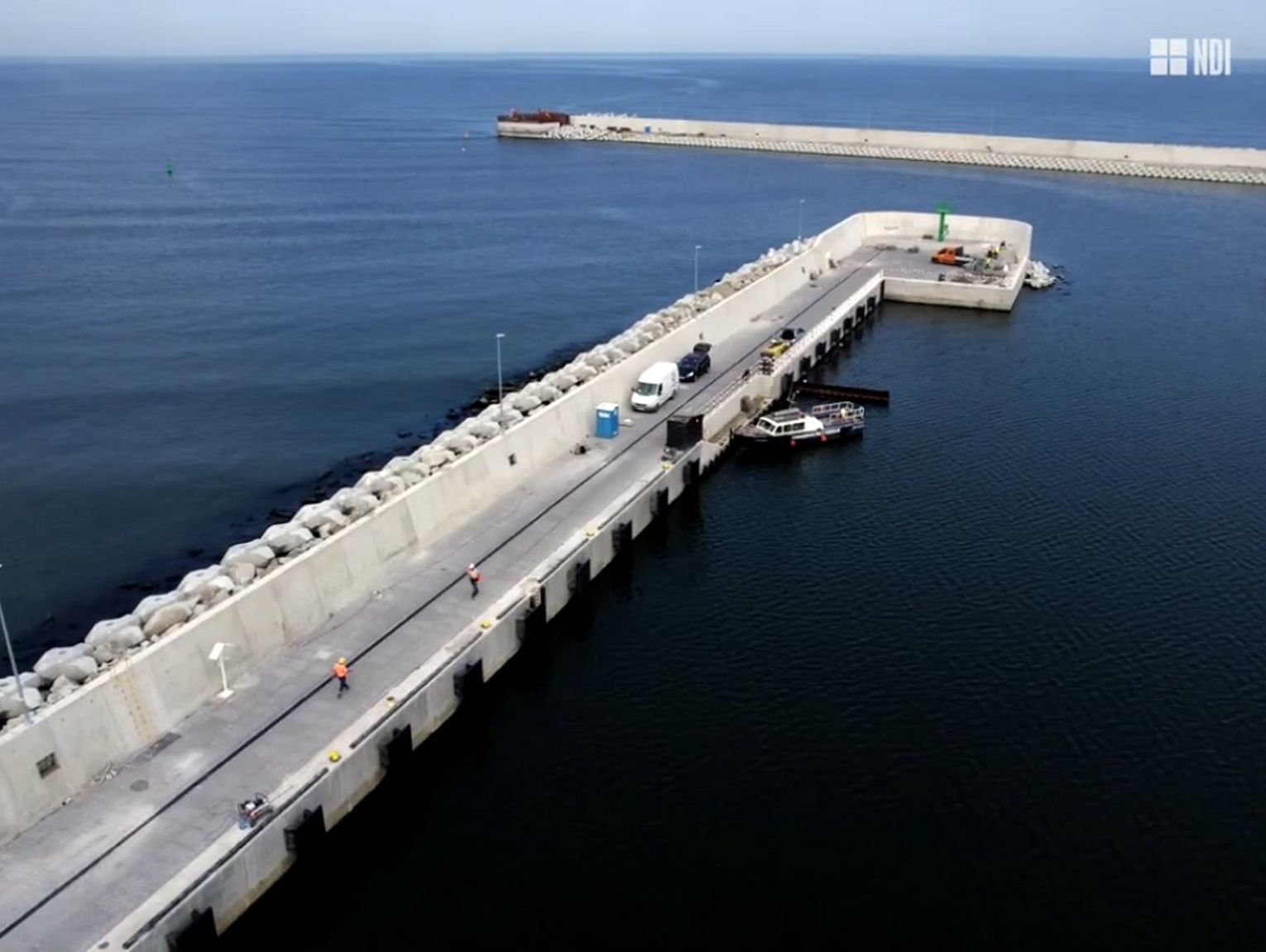 Przekop Mierzei tuż przed otwarciem. Zobacz film!