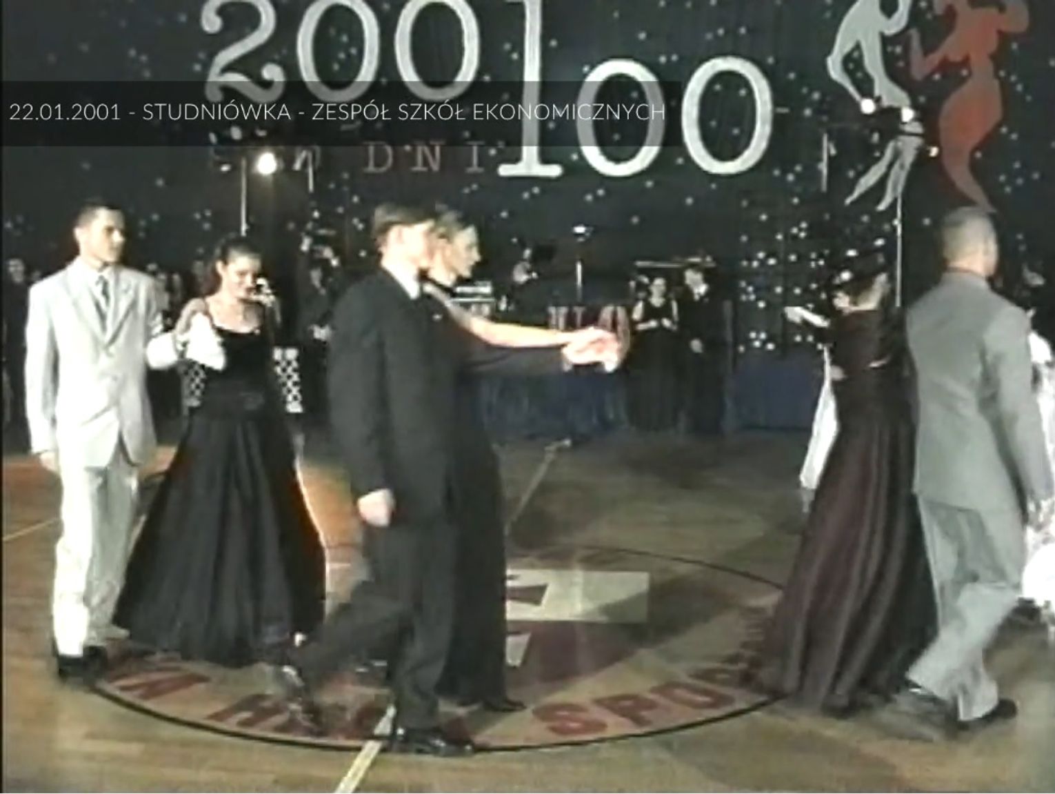 Studniówka Zespołu Szkół Ekonomicznych - rok 2001 [WIDEO]