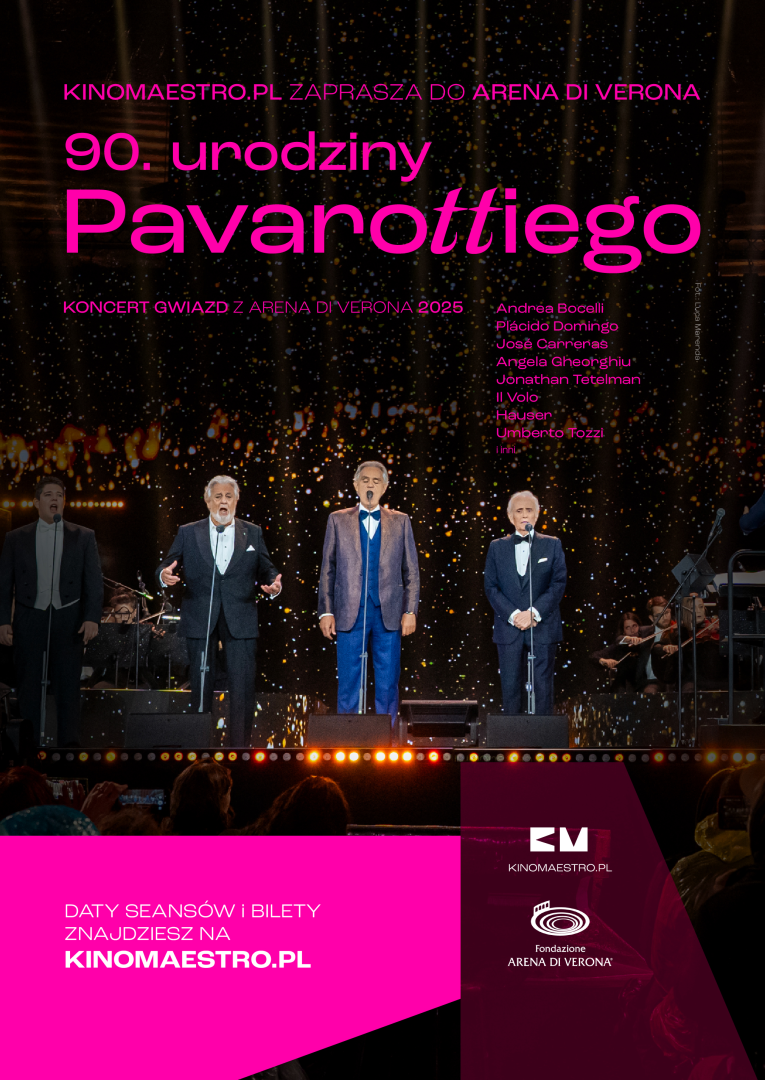 Koncert "90. urodziny Pavarottiego z Arena di Verona" w Kinie Światowid